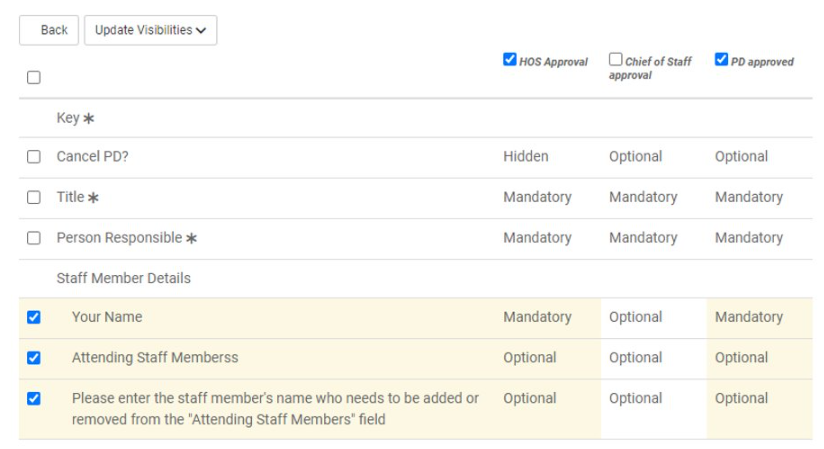 How to Adjust the Visibility of Fields on a Form in Assurance – CompliSpace