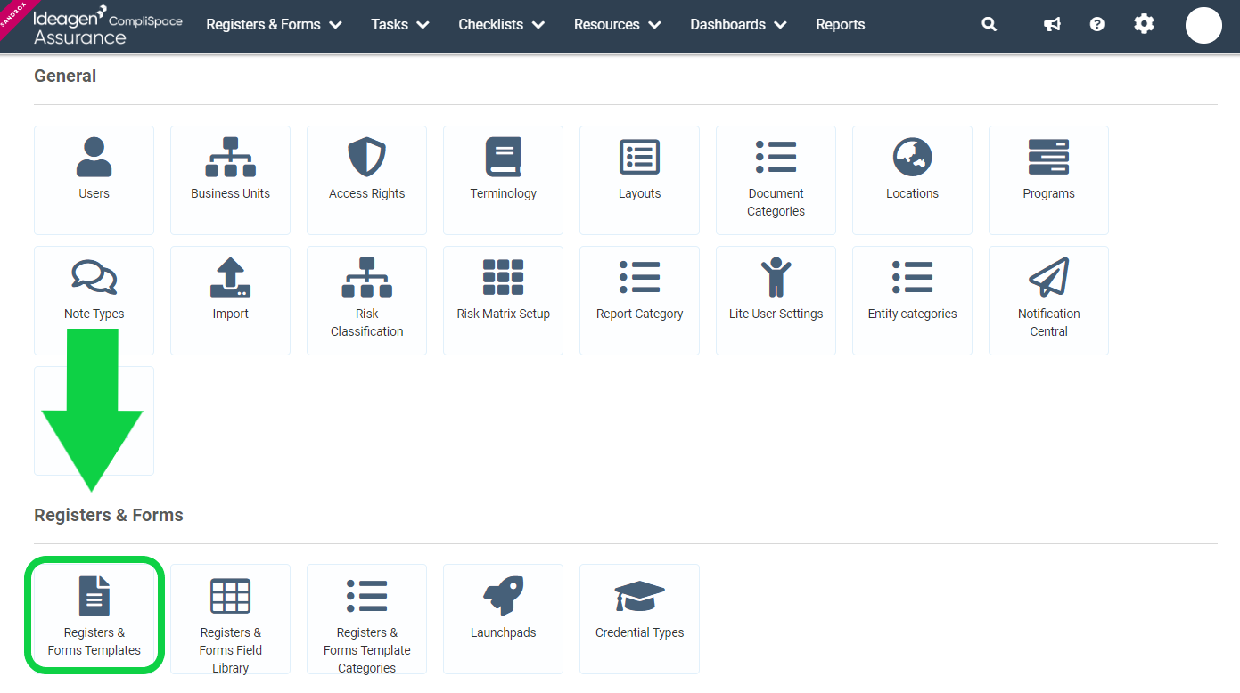 How to Set a Default Title and Person Responsible for Forms in Assurance – CompliSpace