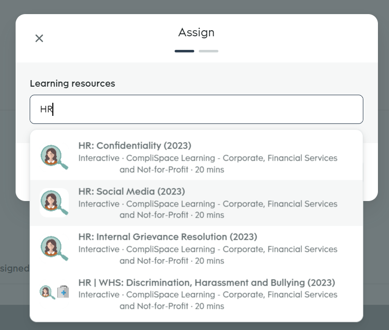 How to Assign Learning to a Group – CompliSpace