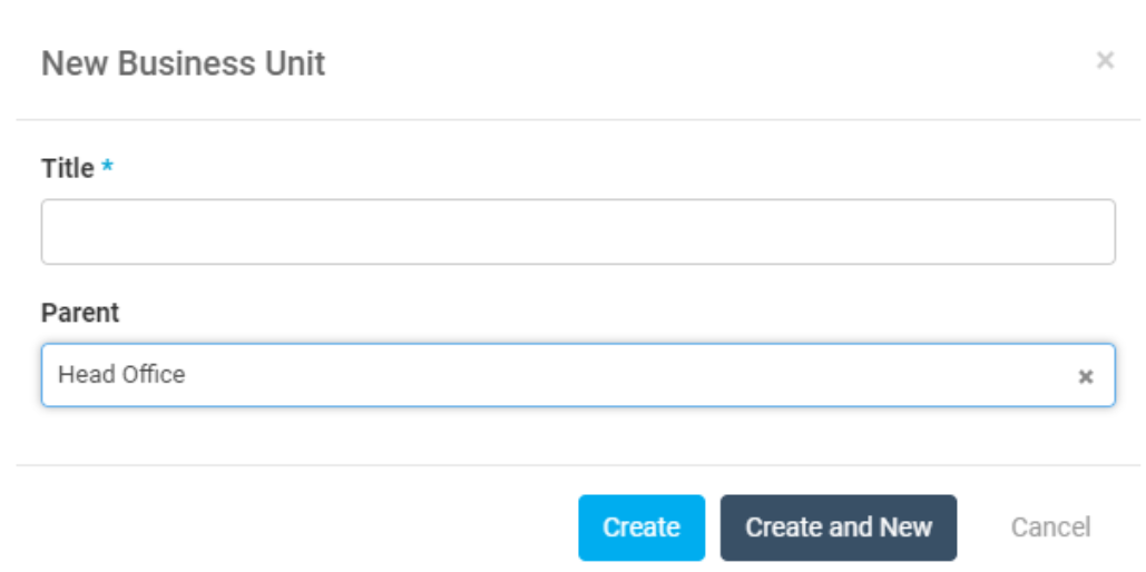 How to Create Business Units in Assurance – CompliSpace