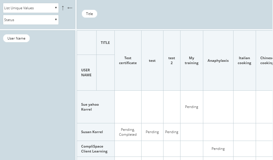 What Report Display Types are Available in CompliLearn? – CompliSpace