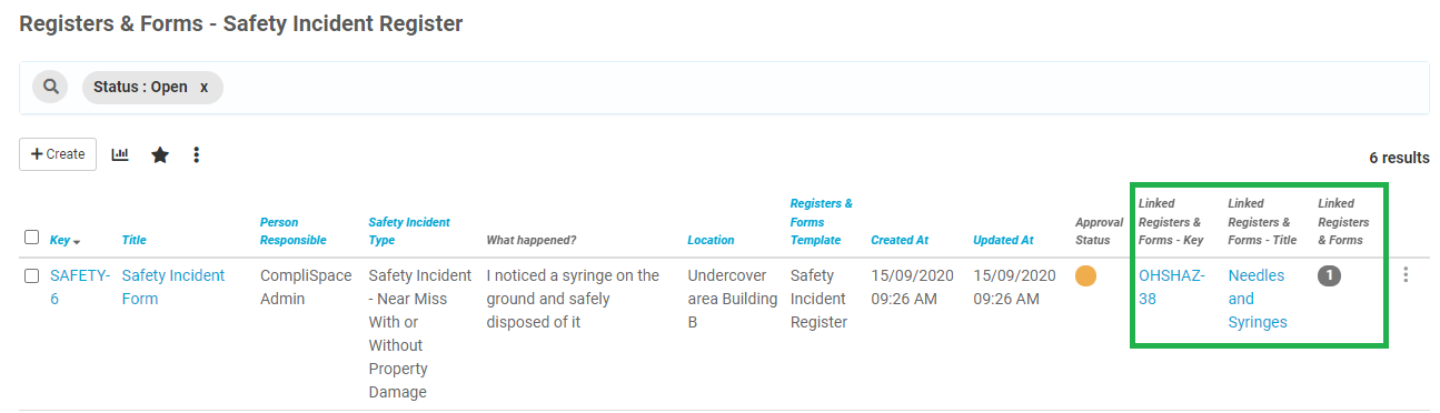 How to Link Forms, Tasks/Actions and Checklists in Assurance – CompliSpace
