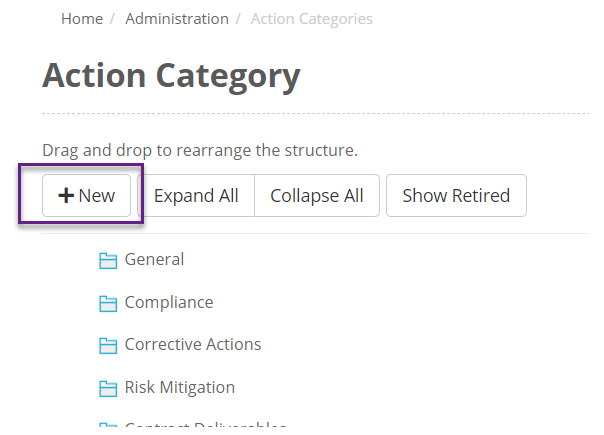 How to Add a New Task/Action Category in Assurance – CompliSpace