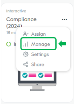 How to Use the Manage Page for Standalone Learning Items - Interactives, Videos and more ...