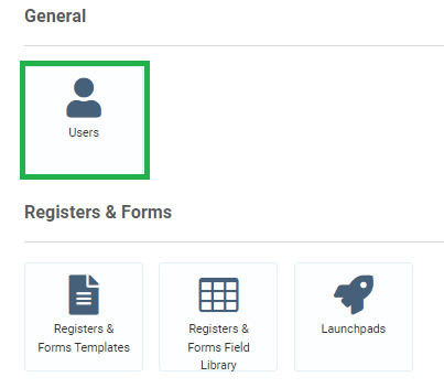 Creating a new user in Assurance – CompliSpace