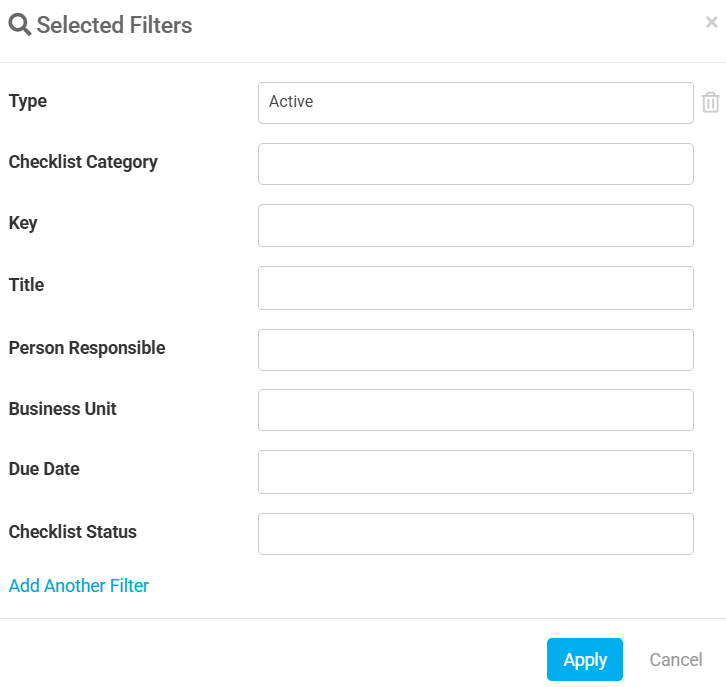 Creating an Overdue Checklists Report in Assurance – CompliSpace